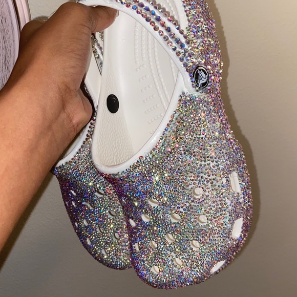 CROCS | Shoes | Custom Crocs I Do Any Color Shoe Crystal | Poshmark